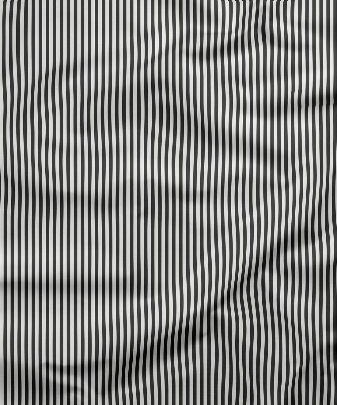 Black And White Striped Fabric