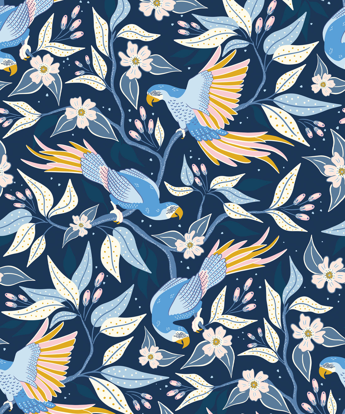 Bird Wallpaper Pattern